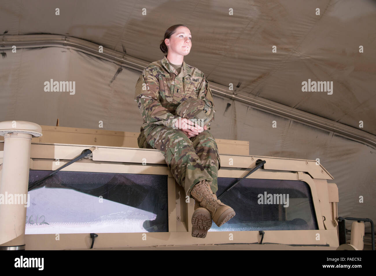 California Army National Guard 1st Lt. Caitlyn Mannion, San Francisco ...