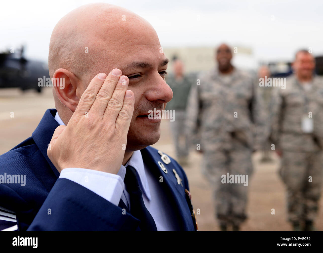 Chief Master Sgt. Jason Colón, 387th Air Expeditionary Group ...