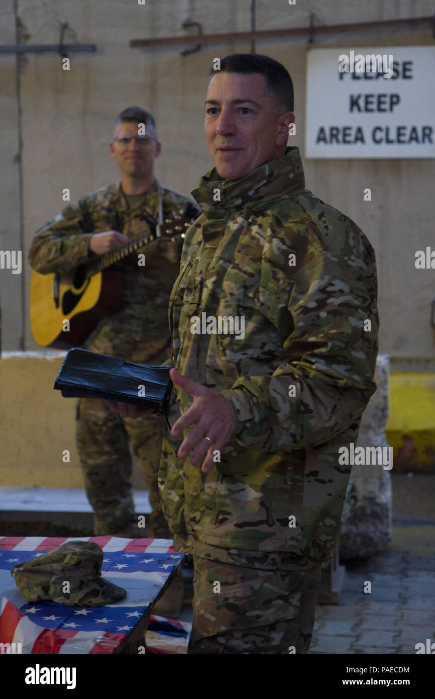 Capt. Christopher S. Davis, chaplain for Headquarters and Headquarters ...