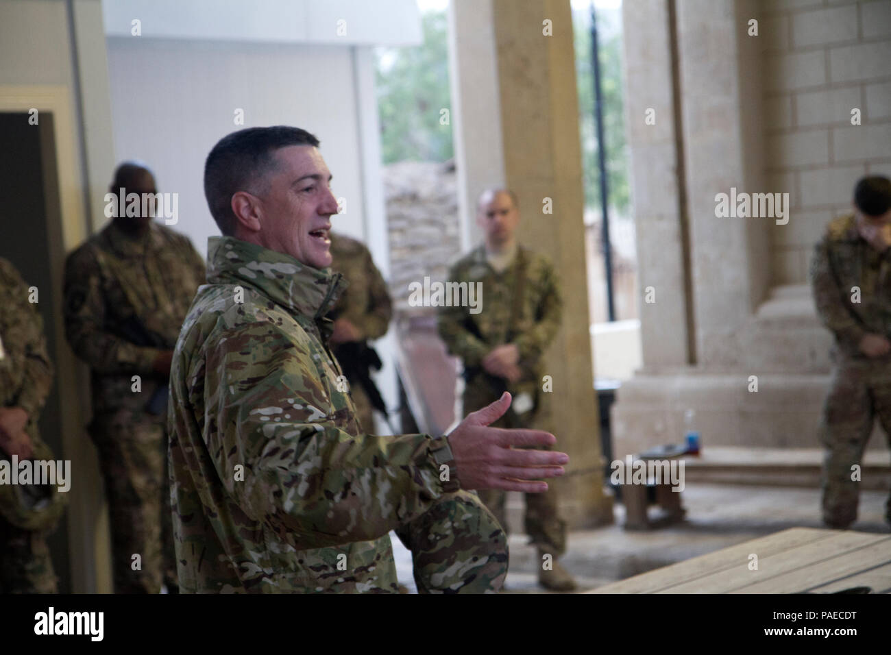 Capt. Christopher S. Davis, chaplain for Headquarters and Headquarters ...