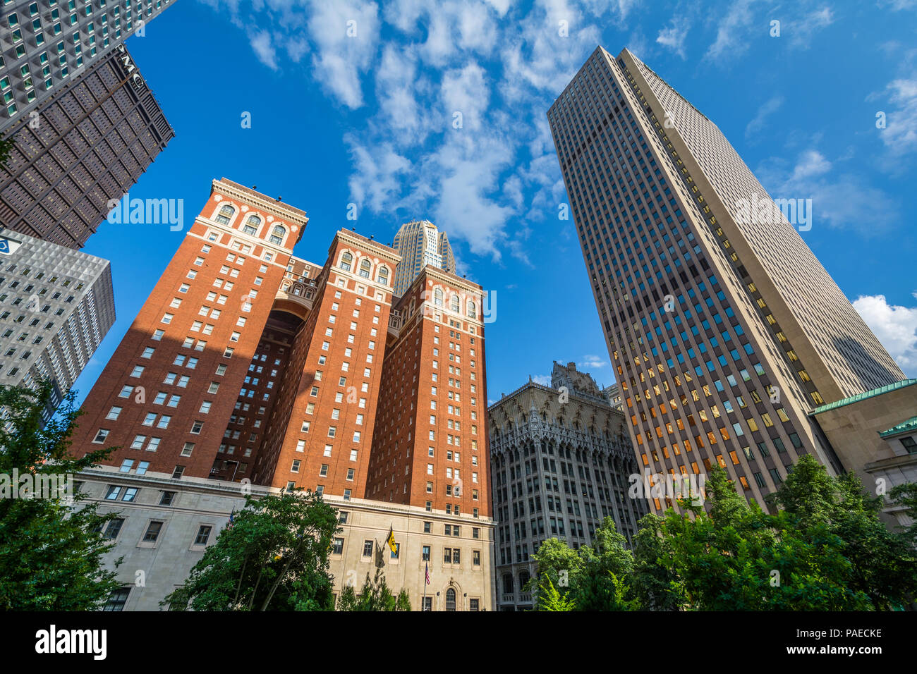 Buildings in downtown Pittsburgh, Pennsylvania Stock Photo - Alamy