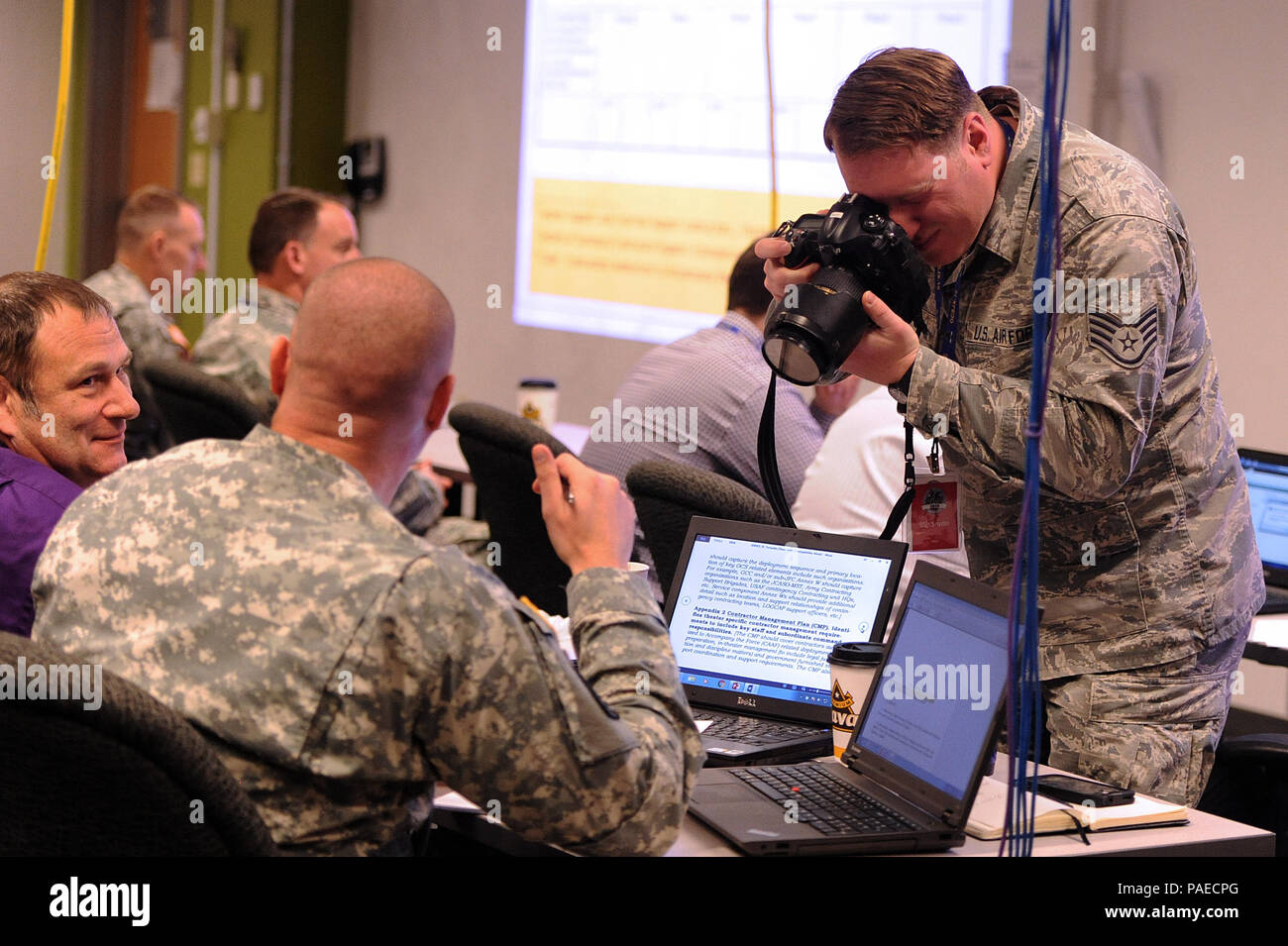 Staff Sgt. Jonathan Snyder, Operational Contract Support Joint Exercise ...
