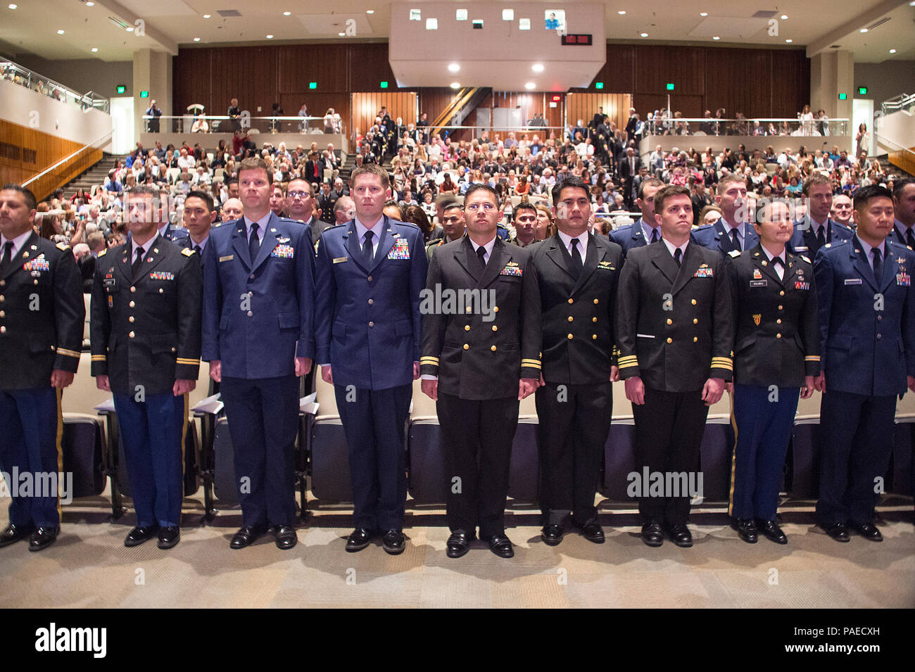 NPS Applied Mathematics Professor and Chair Dr. Craig Rasmussen, left ...