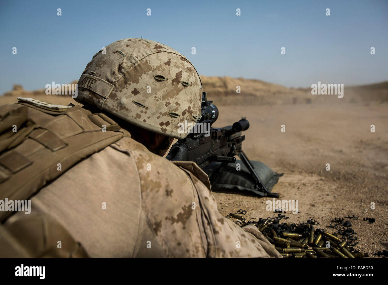 U.S. Marine Cpl. Brian Otte, a team leader with Company B, 1st ...