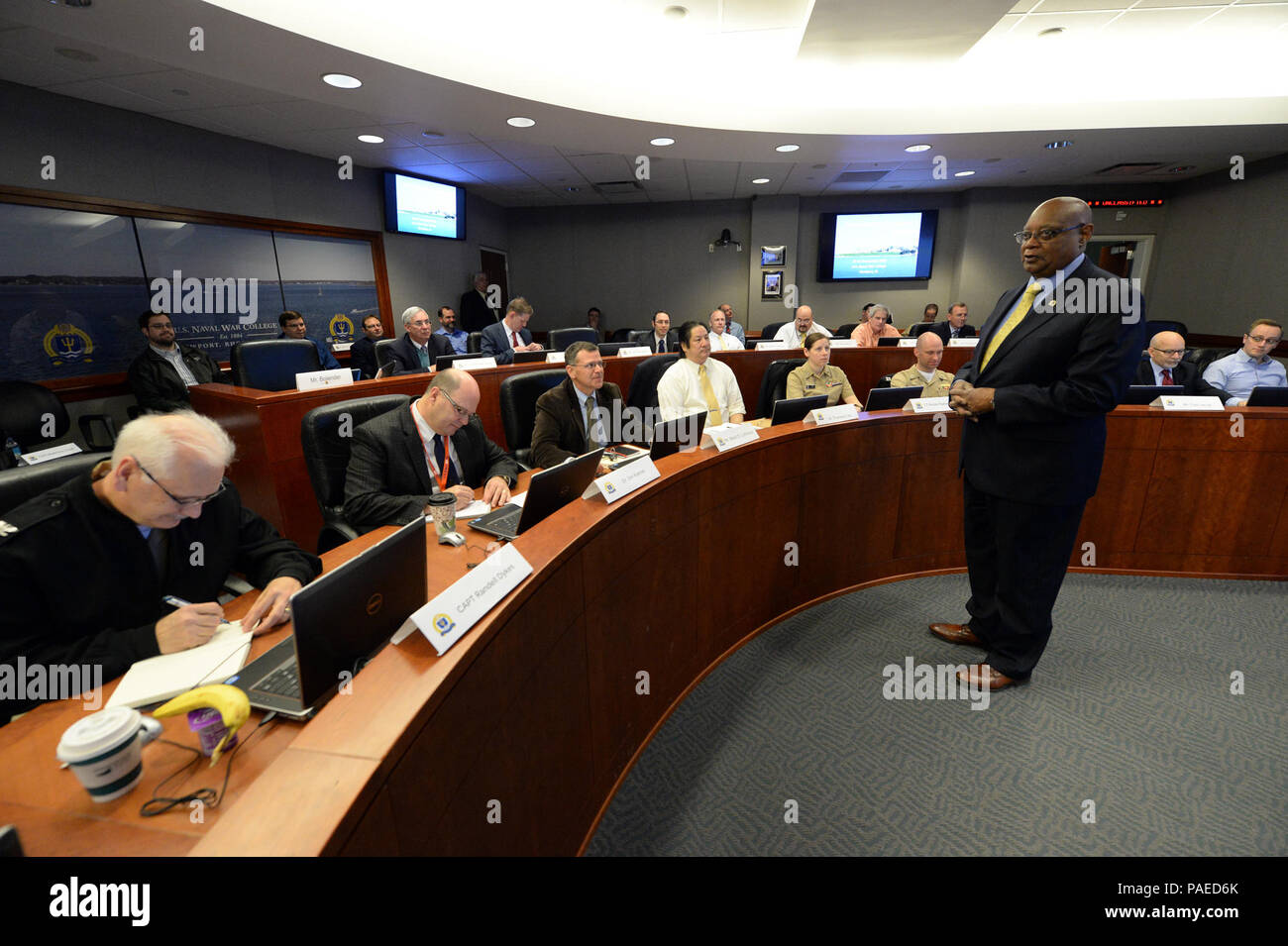 NEWPORT, R.I. - William F. Bundy, professor and director of the Gravely ...