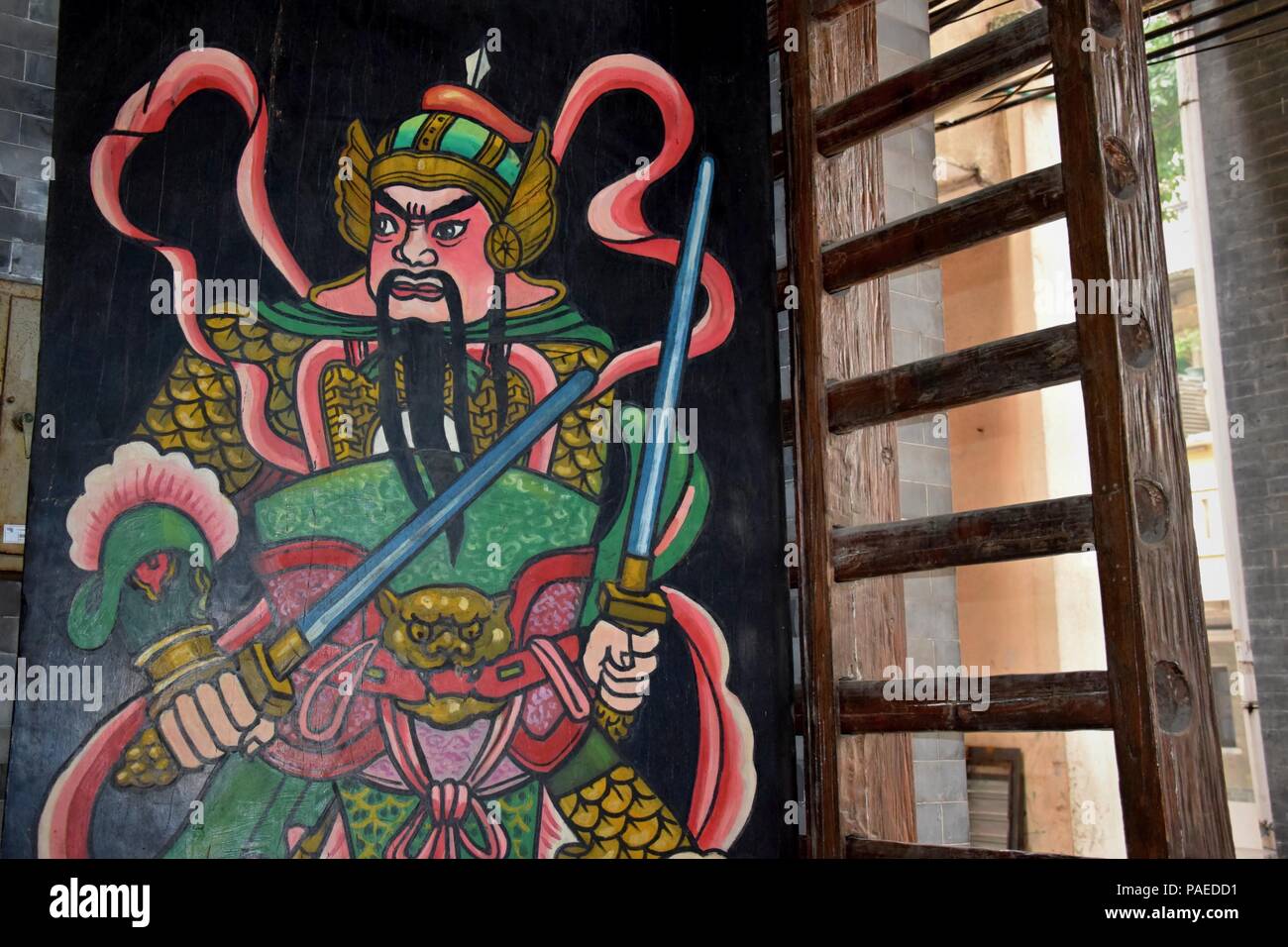 Chinese door gods hi-res stock photography and images - Alamy