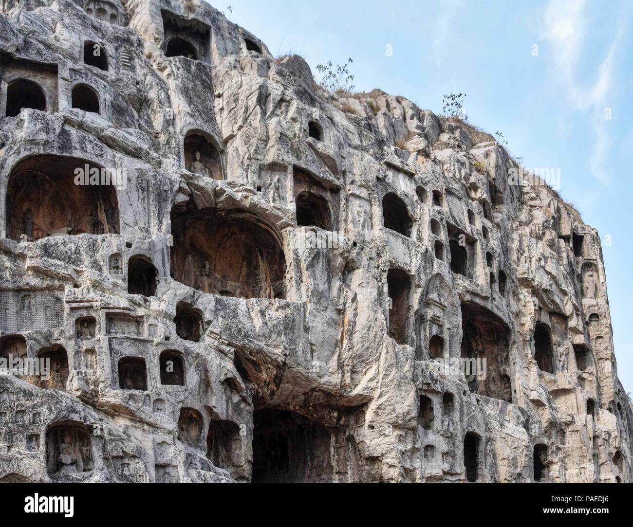 The Longmen Grottoes in Henan province in China are one of the finest ...