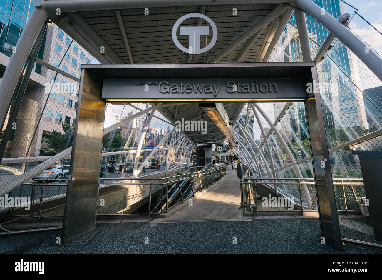 Gateway Station, in Pittsburgh, Pennsylvania Stock Photo - Alamy