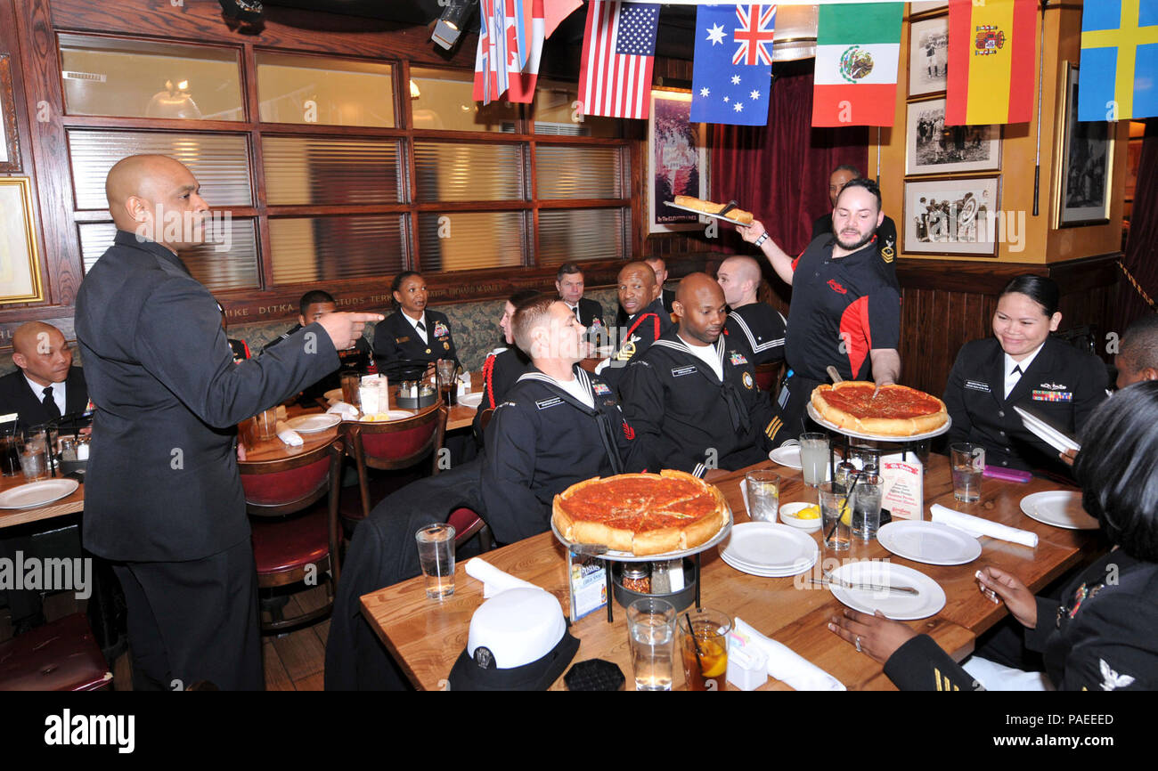 Naval Service Training Command (NSTC) Command Master Chief Leon Walker ...