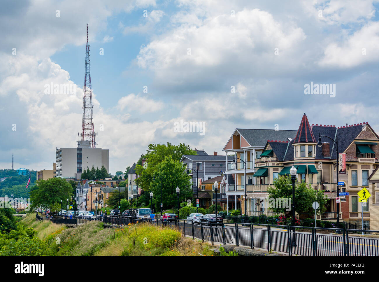 Grandview avenue in mount washington hi-res stock photography and ...