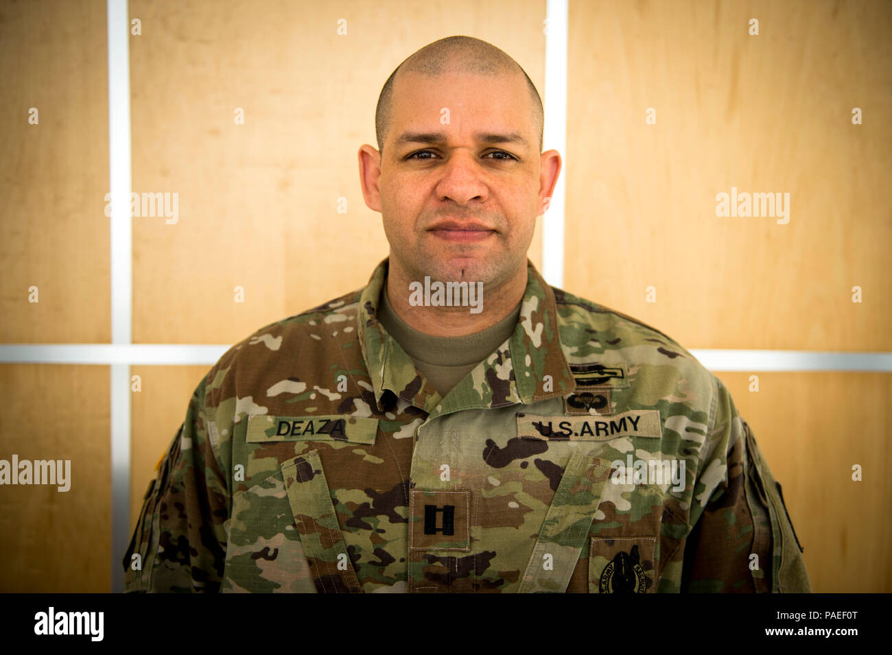 U.S. Army Capt. Richard Deaza, a 925th Contingency Contracting ...