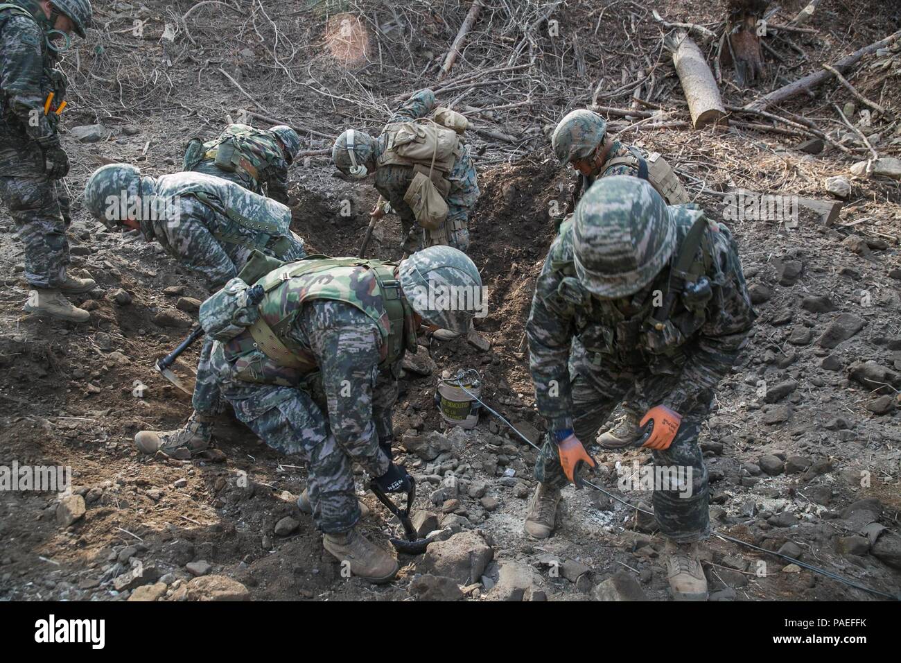 Cratering charge hi-res stock photography and images - Alamy