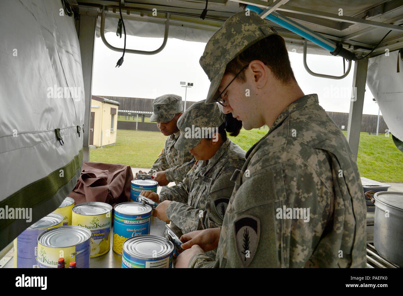Cooks from the Wiesbaden Strong Teams Cafe Dining Facility (DFAC ...