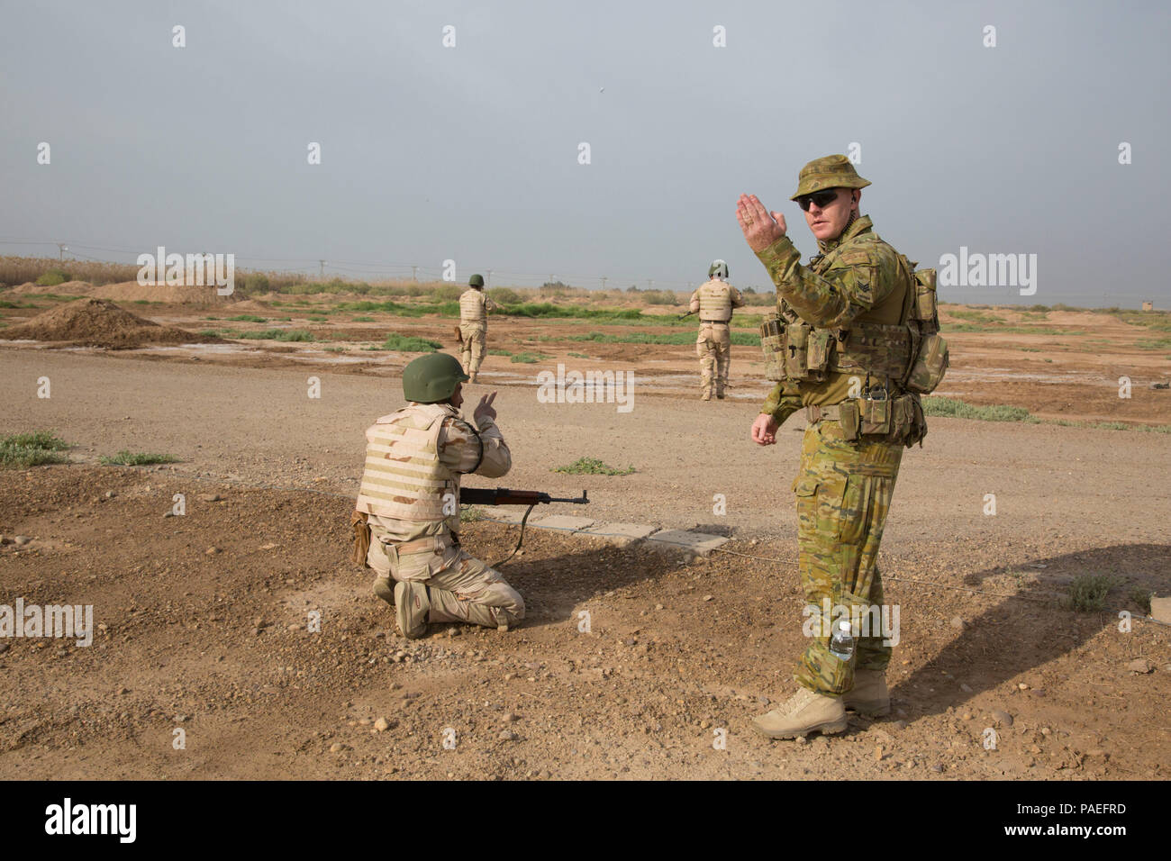 Taji military complex guarding and protection battalion hi-res stock ...