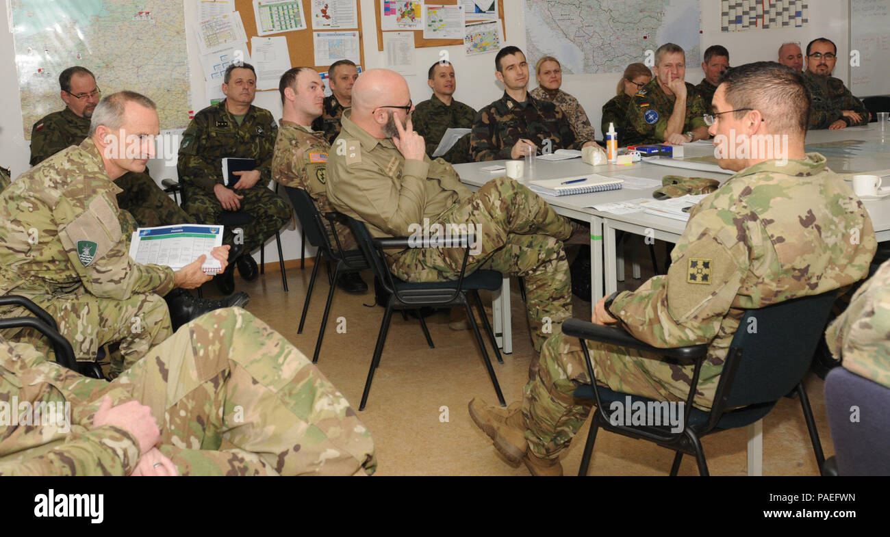 SZECIN, Poland – Lt. Col. Gerard Acosta, director of logistics, 4th ...