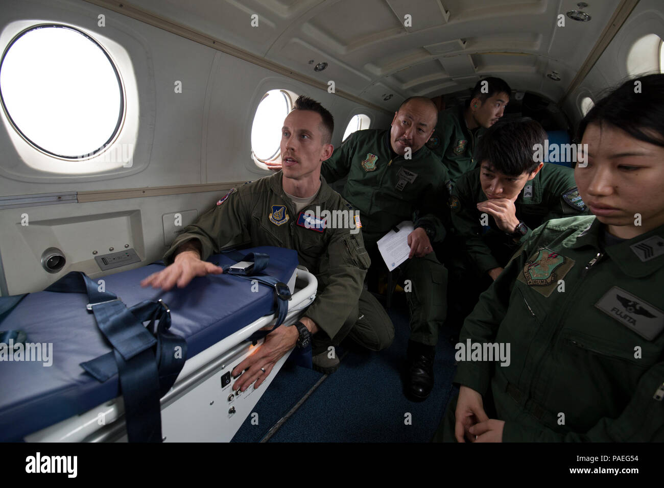 U.S. Air Force Capt. William Poeschl, 459th Airlift Squadron C-12 pilot ...