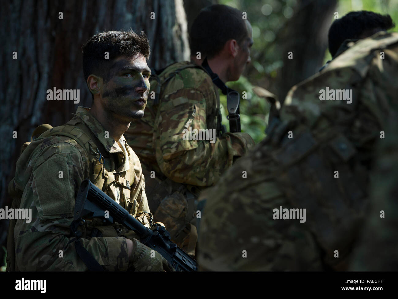 U.S. Army Soldiers plan and prepare for the 25th ID Lightning Academy’s ...