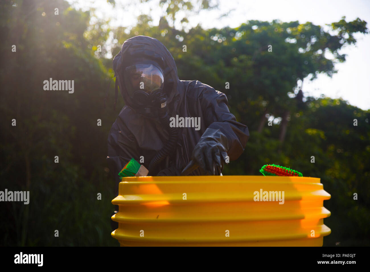 A chemical, biological, radiological and nuclear defense Marine ...