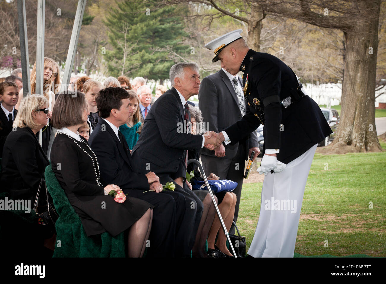 U.S. Marine Corps Gen. John M. Paxton, assistant commandant of the ...
