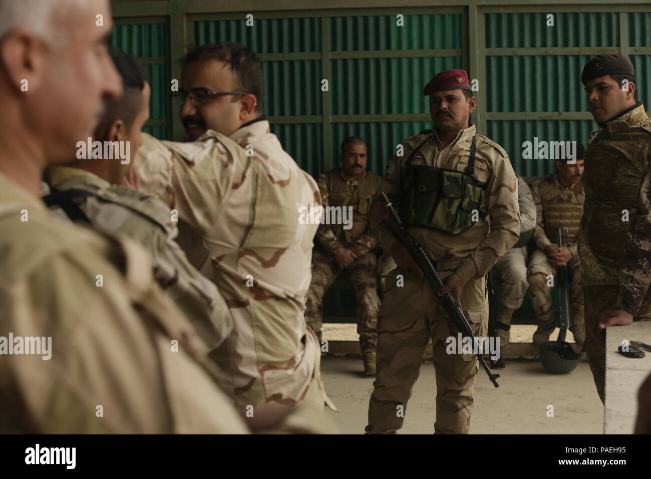 Taji military complex guarding and protection battalion hi-res stock ...