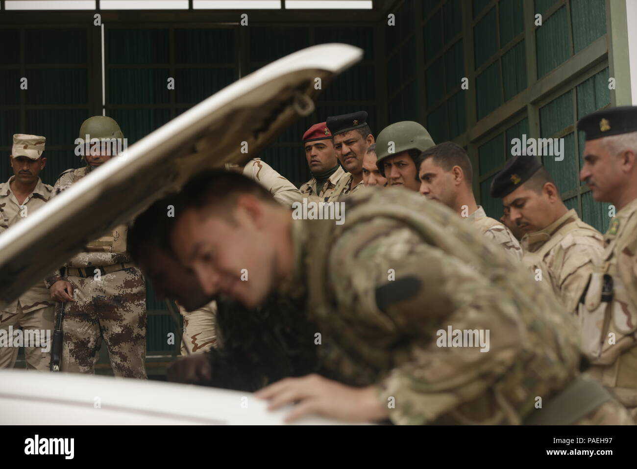 Taji military complex guarding and protection battalion hi-res stock ...
