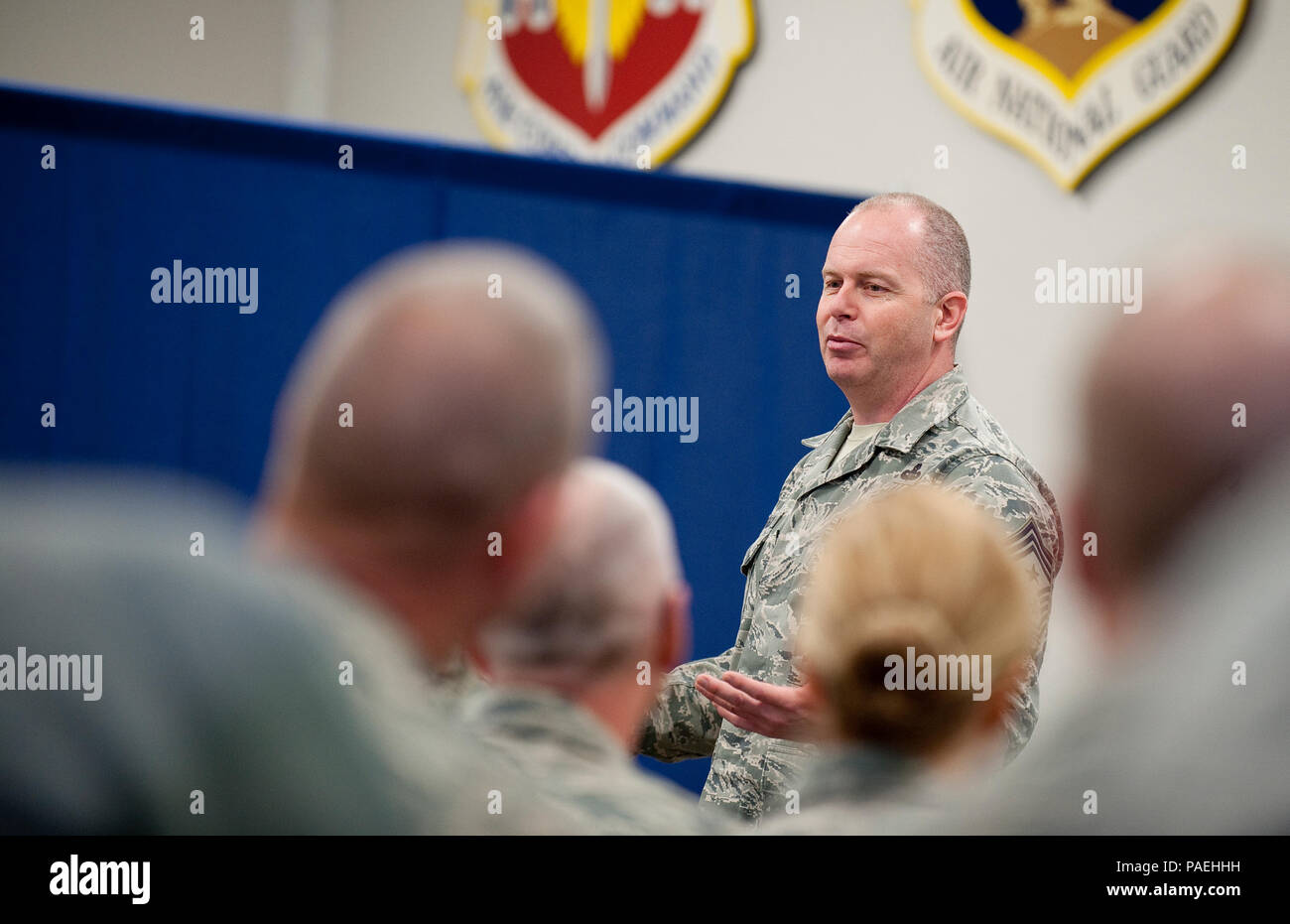 Chief Master Sgt. James W. Hotaling, Command Chief Master Sgt. of the ...