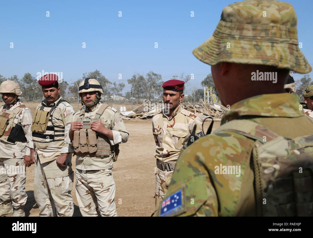 Taji military complex guarding and protection battalion hi-res stock ...