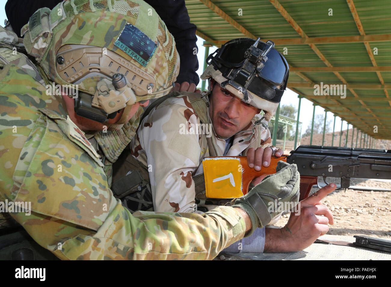 Taji military complex guarding and protection battalion hi-res stock ...