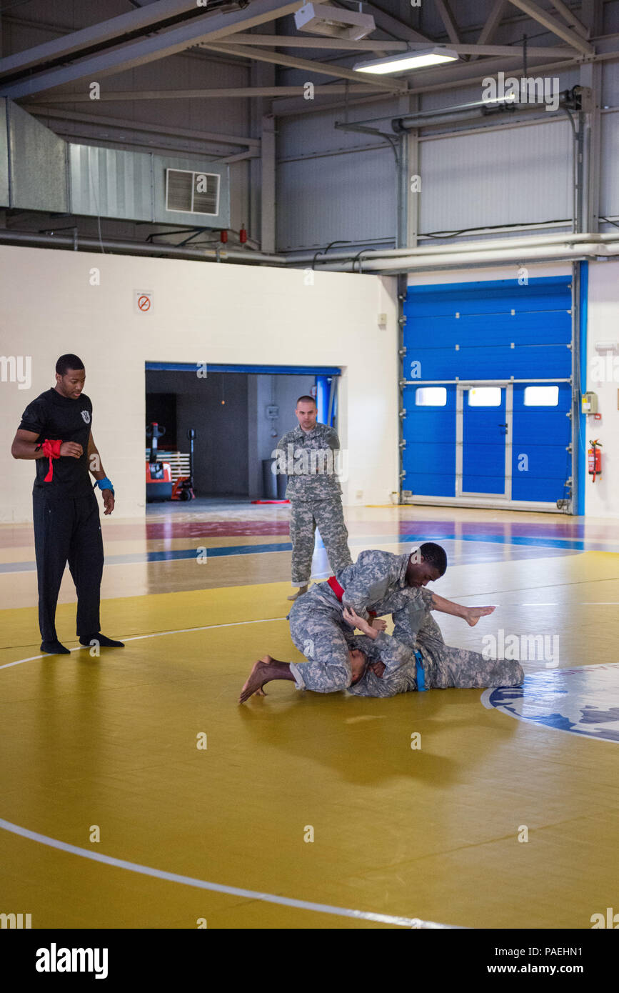 U.S. Soldiers with Allied Forces North Battalion, U.S. Army NATO ...