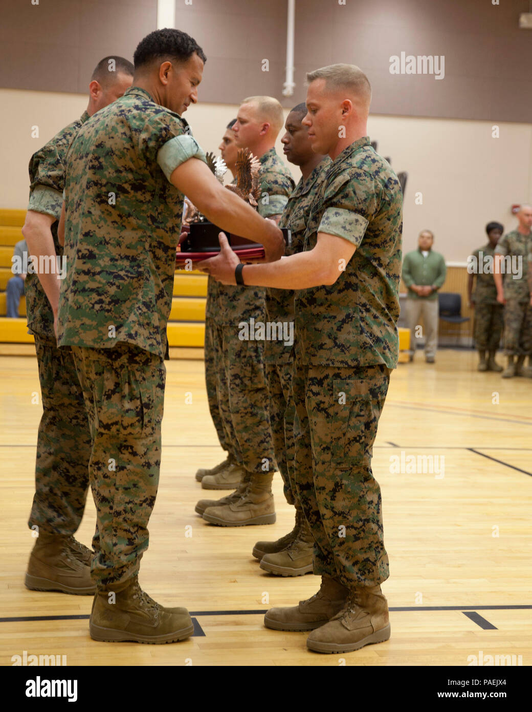 U.S. Marine Corps Gunnery Sgt. James A. Hill, Personnell Administration ...