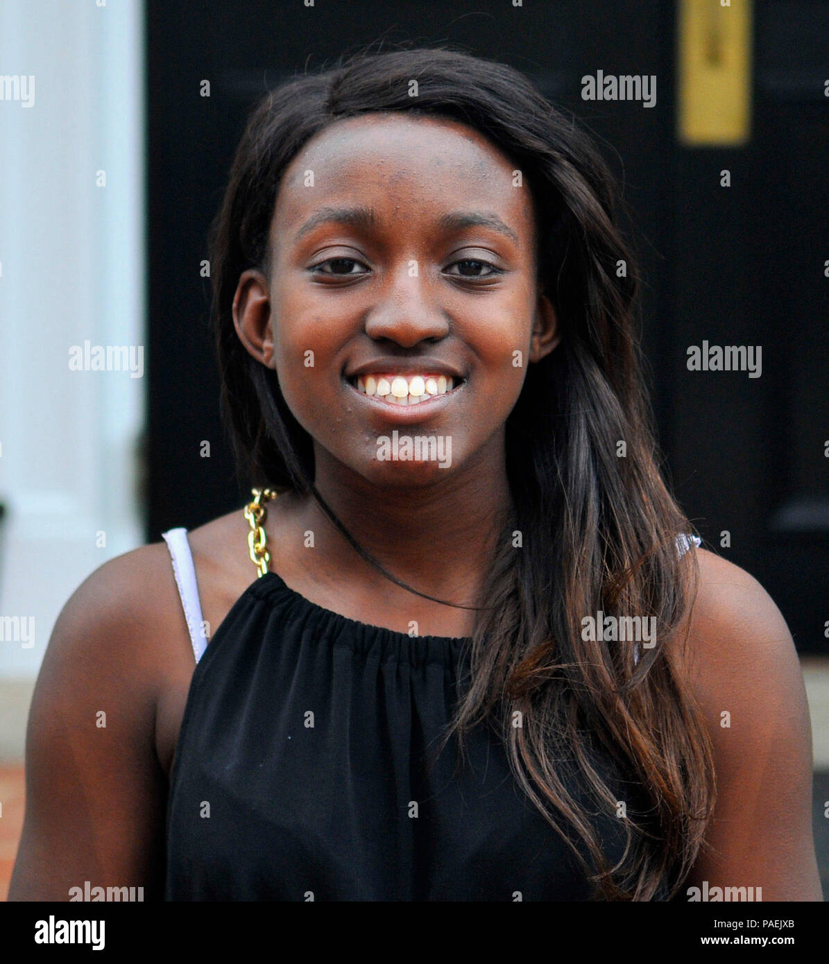 Hadiyyah A. Abdul-Jalaal poses for a photo at Episcopal High School in ...