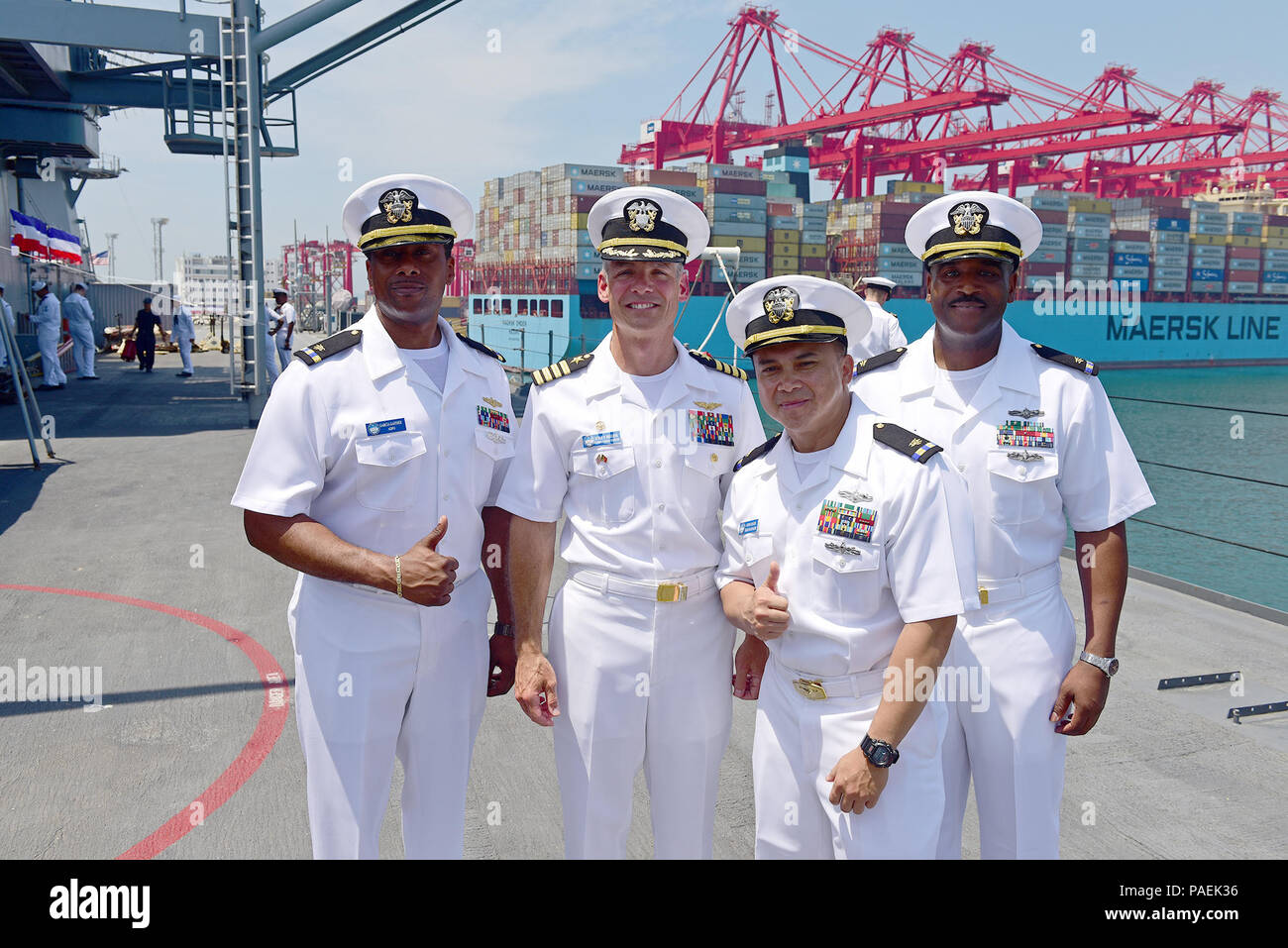 160329-N-NM917-047 COLOMBO, Sri Lanka (March 29, 2016) - Commanding ...