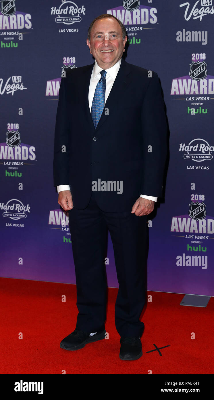 2018 NHL Awards Red Carpet at Hard Rock Hotel and Casino Las Vegas ...