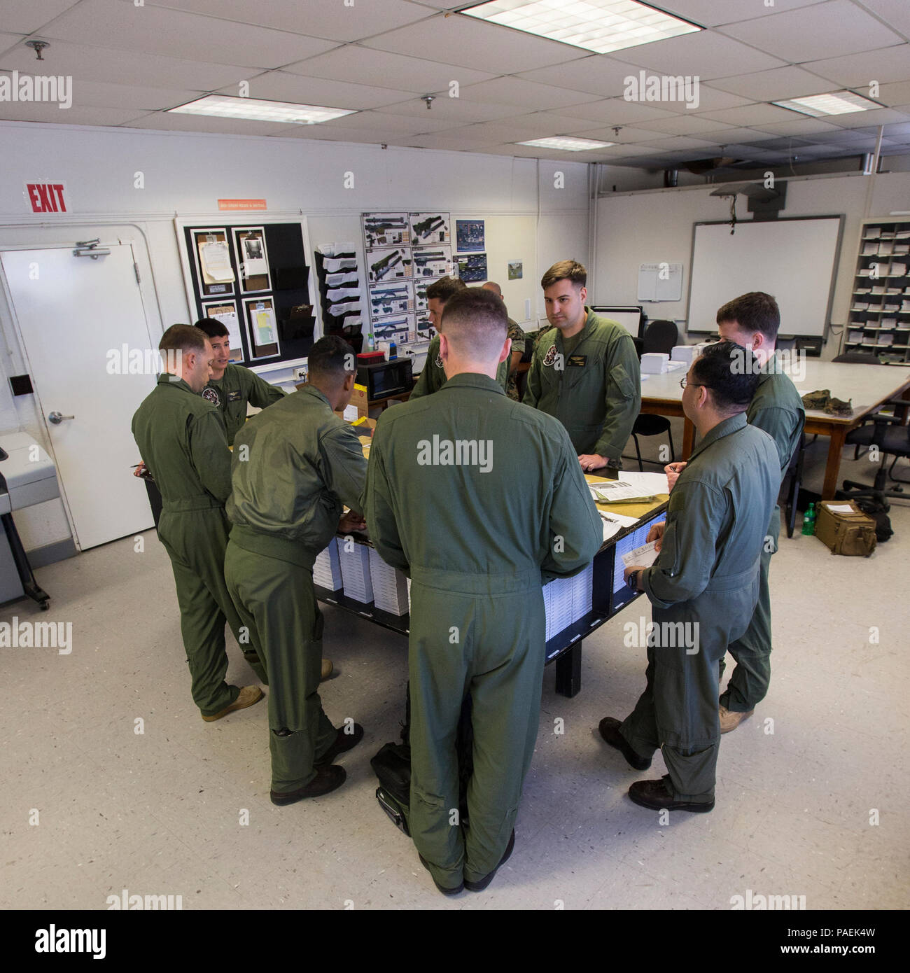 U.S. Marines with Marine Aerial Refueler Transport Squadron 252 ...