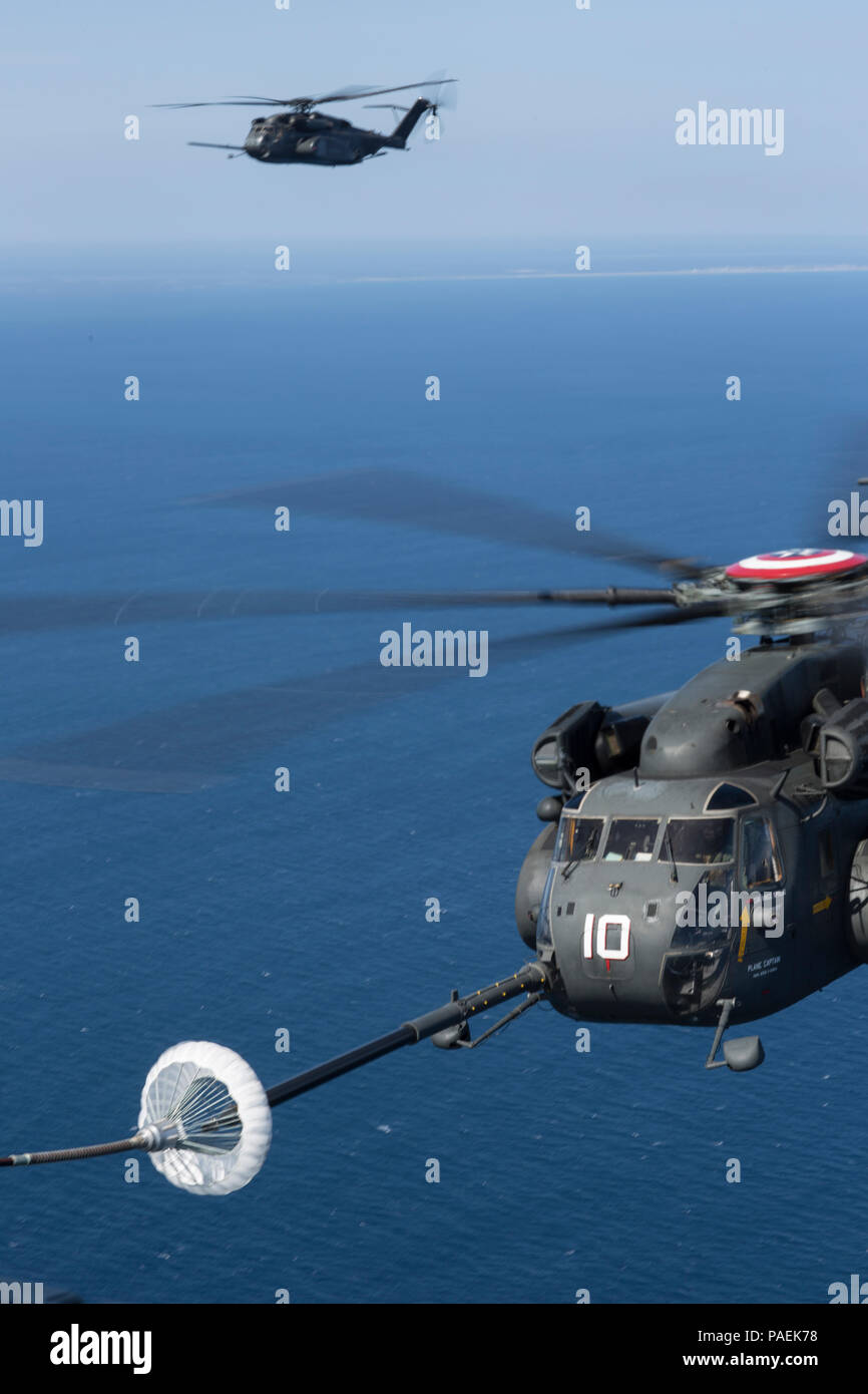 U.S. Navy MH-53E Sea Dragons with U.S. Navy Helicopter Mine ...