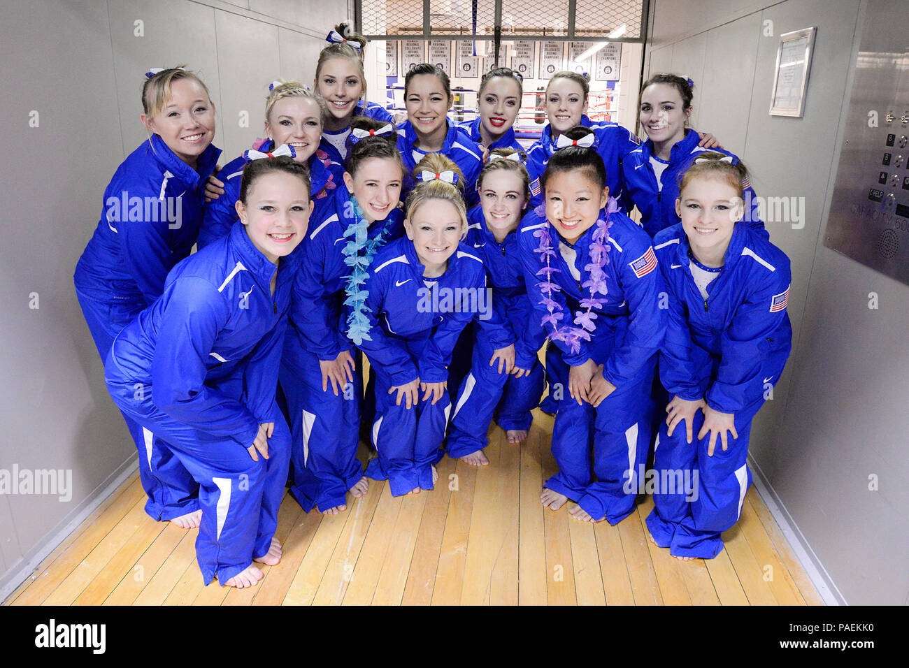 Gymnastics team 2016 hi-res stock photography and images - Alamy