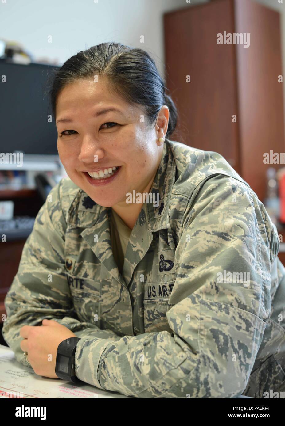 Lt. Col. Rosalie Duarte is the 31st Force Support Squadron commander ...