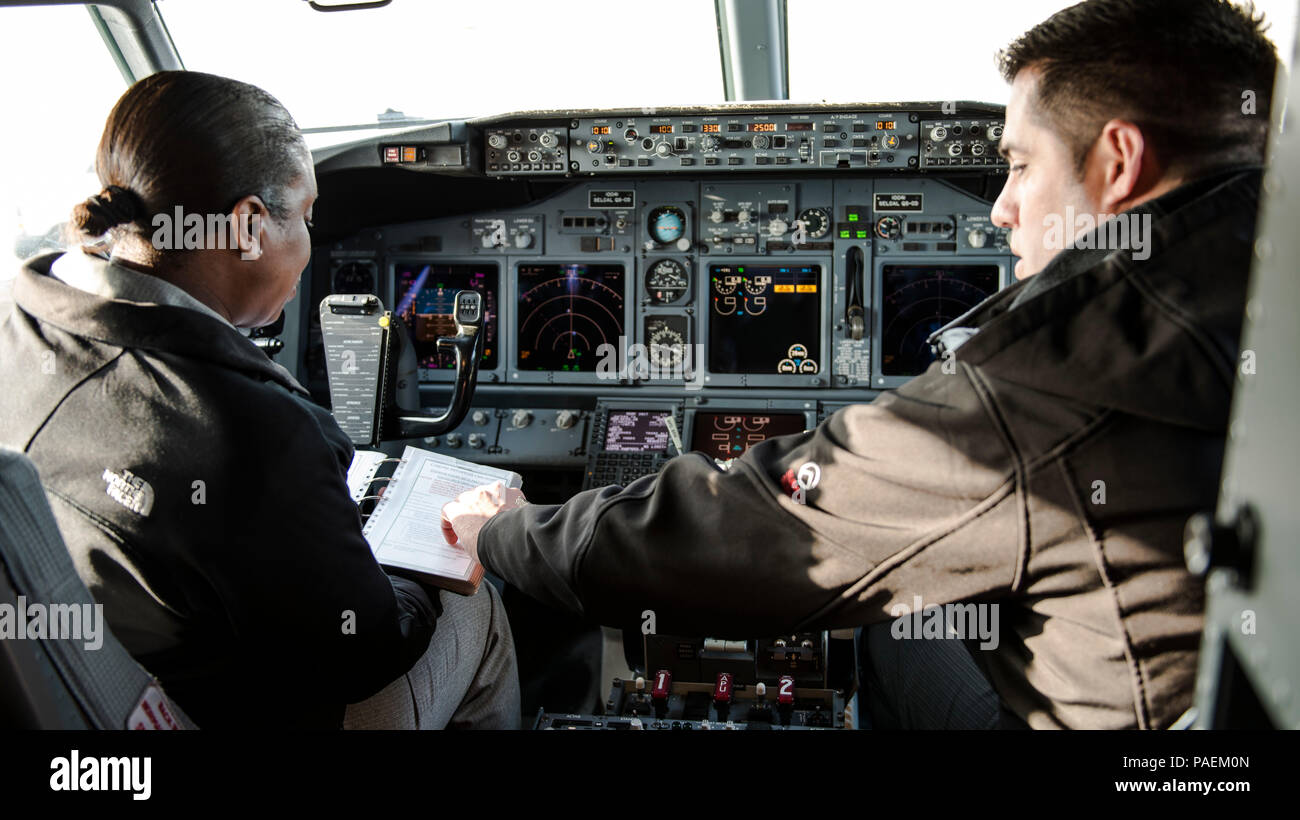 A 1st Airlift Squadron crew flies a mission Europe, April 22-25, 2016 ...