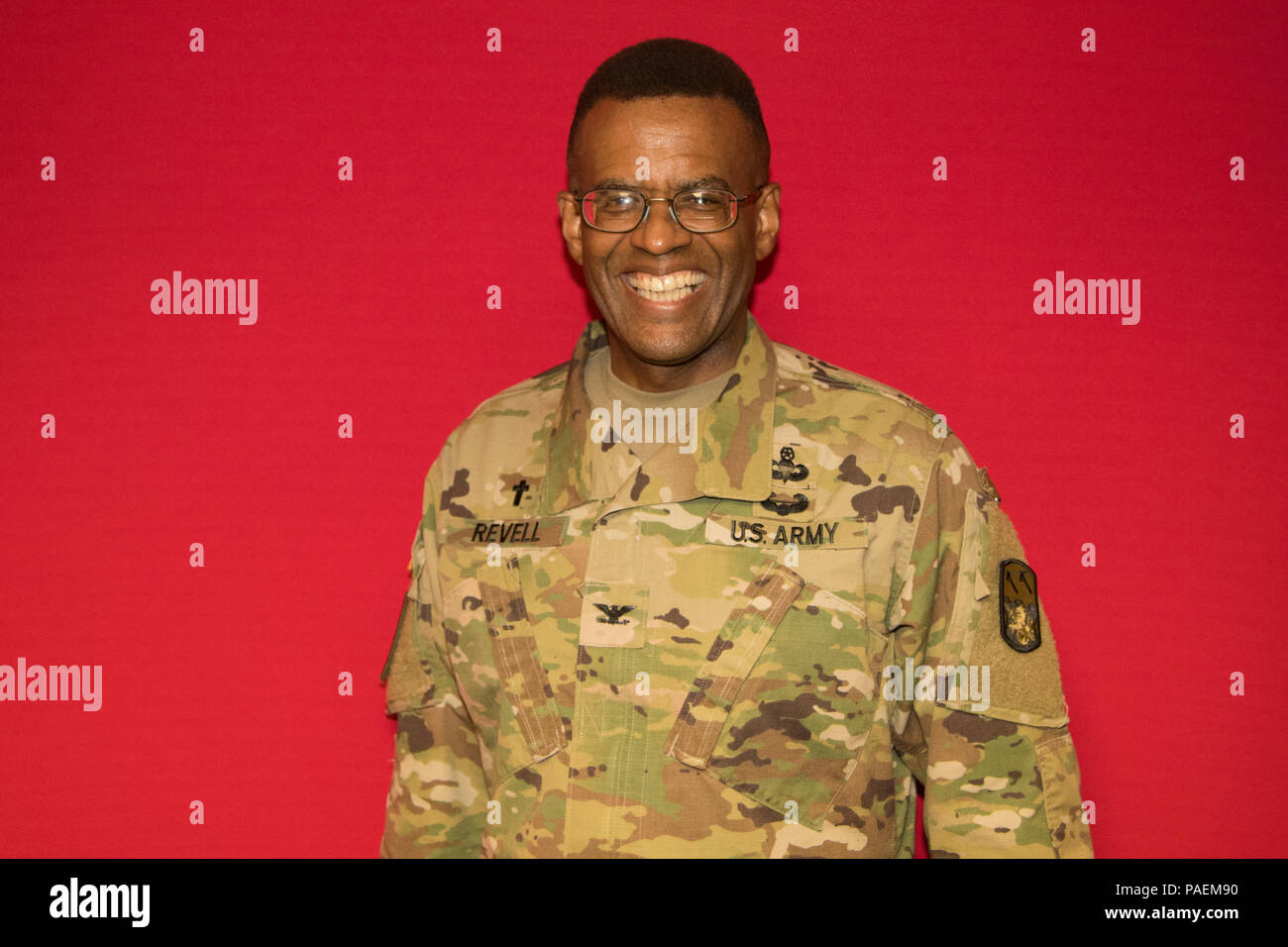 Chaplain (Col.) Kenneth F. Revell, Command Chaplain, 94th Army Air and ...