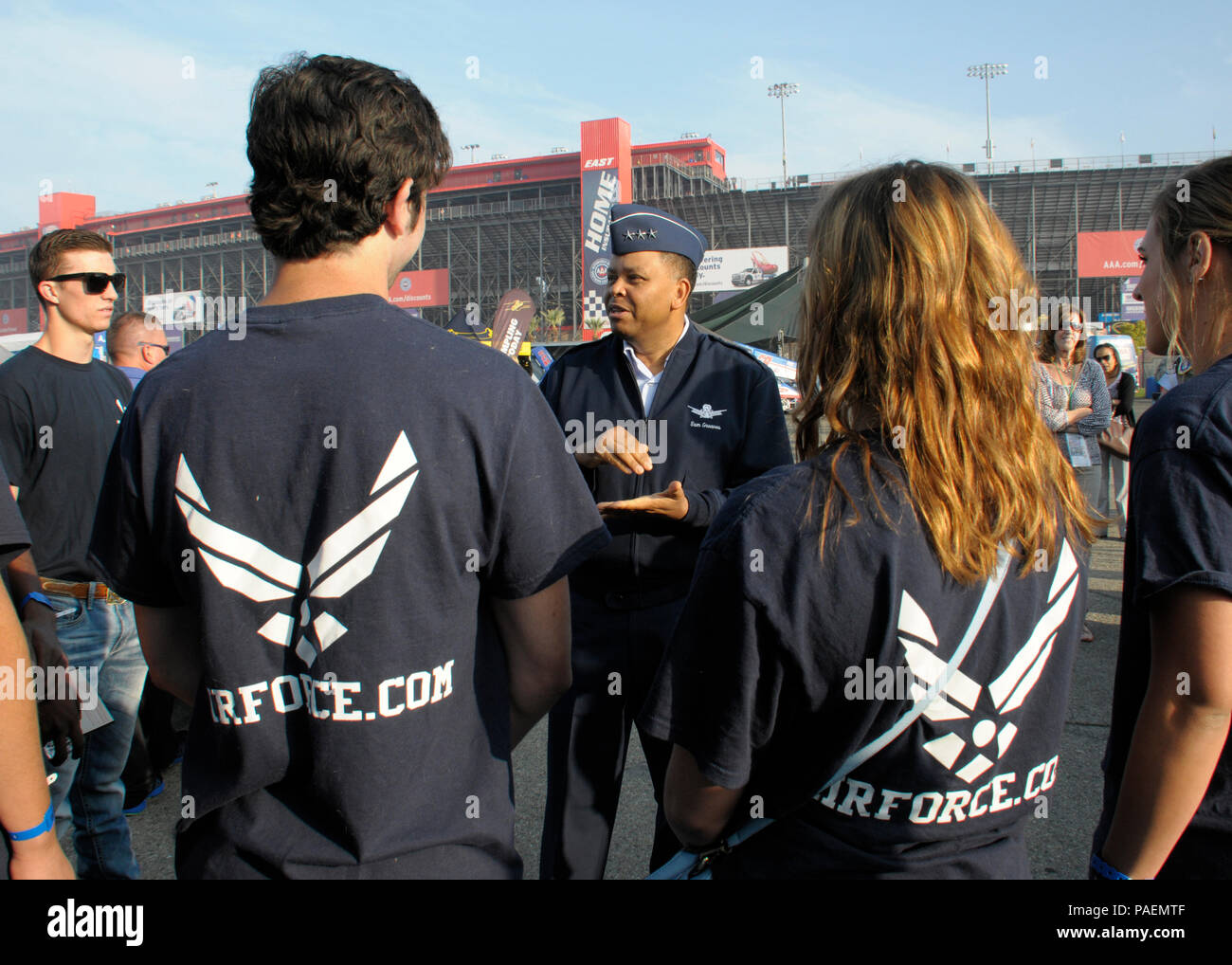 U.S. Air Force Lt. Gen. Sam Greaves, commander of the Space and Missile ...