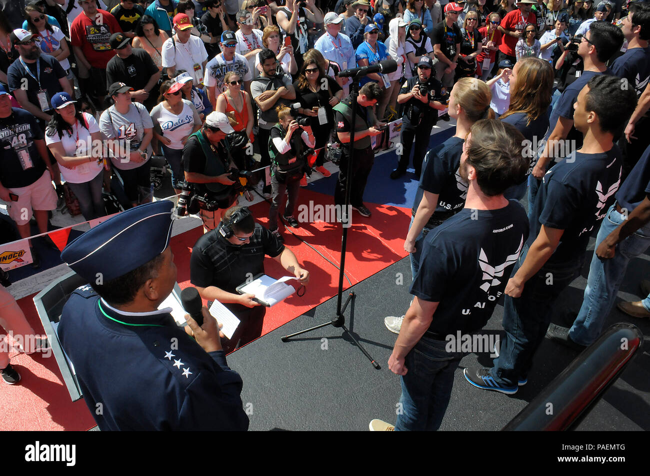 U.S. Air Force Lt. Gen. Sam Greaves, commander of the Space and Missile ...