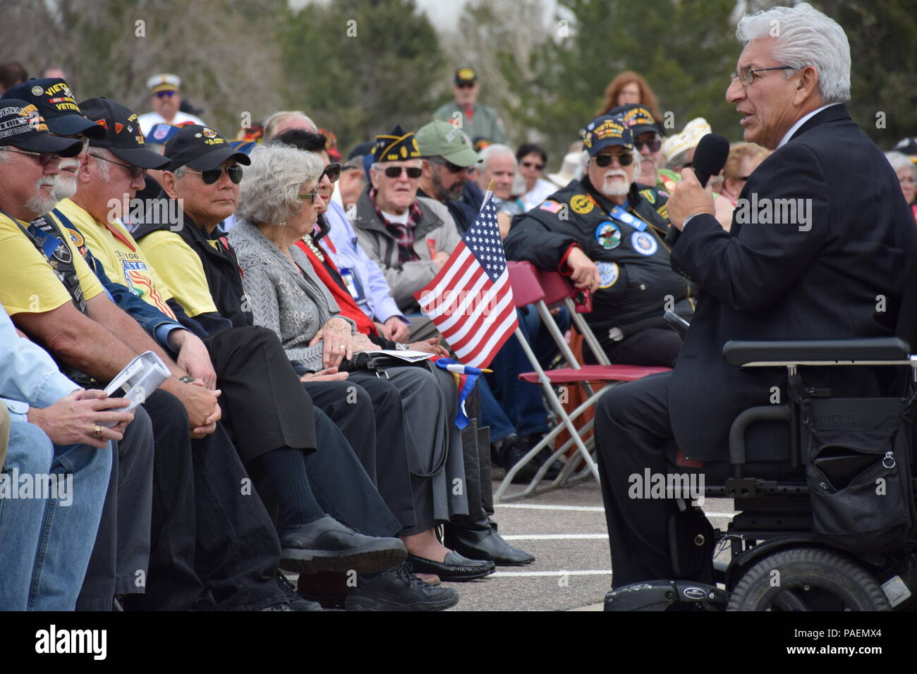 Colorado Department of Military and Veterans Affairs representatives ...