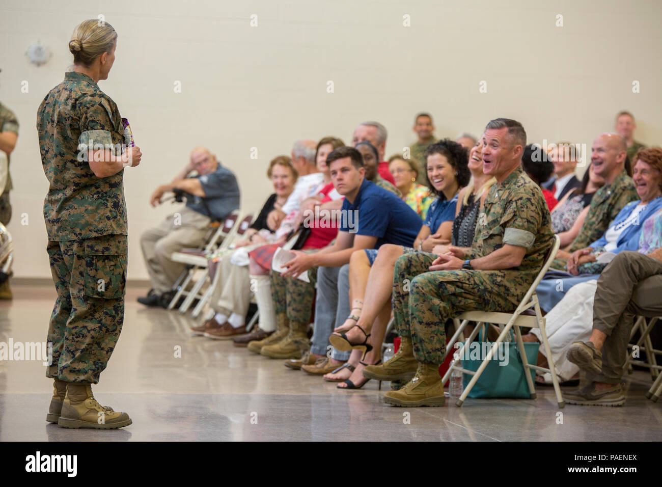 Maj. Gen. Helen G Pratt (left), commanding general of 4th Marine ...
