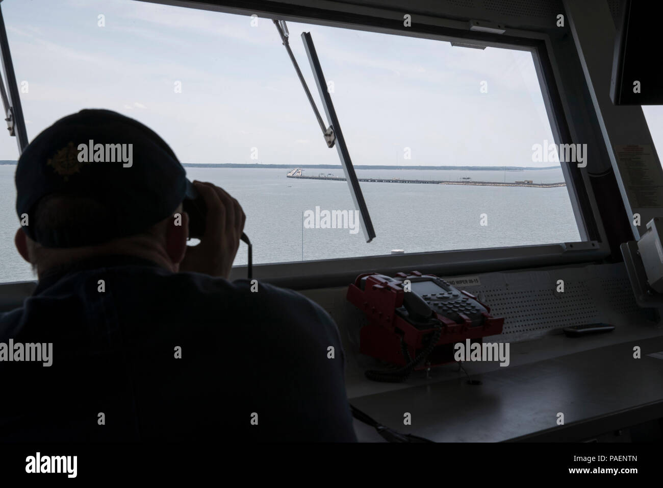 NORFOLK, Va. (July 15, 2018) A Sailor assigned to USS Gerald R. Ford ...