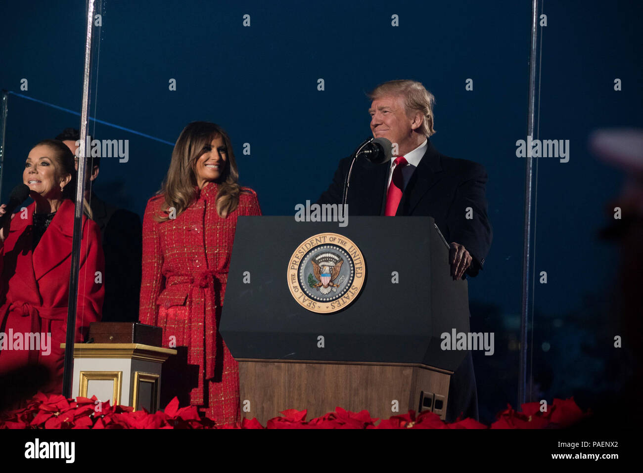 WASHINGTON (November 14, 2017) President Trump and first lady Melania ...