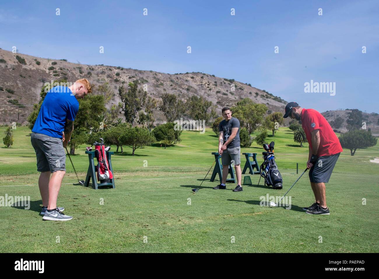 Phil Bryant, shooting and golf coach, Wounded Warrior Battalion-West ...