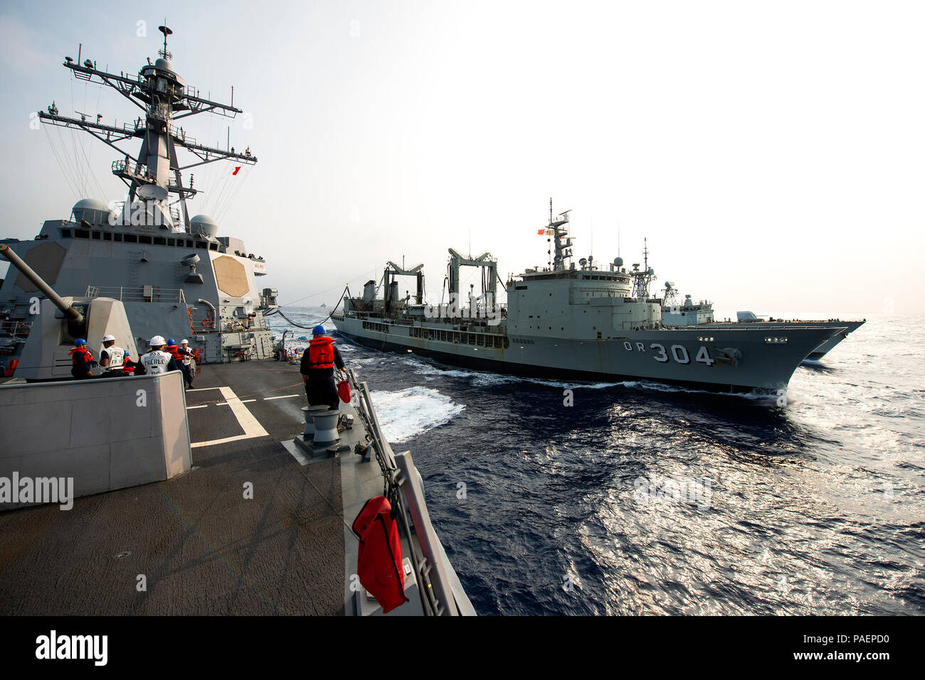 180716-N-MQ094-0164 PACIFIC OCEAN (July 16, 2018) Royal Australian Navy ...