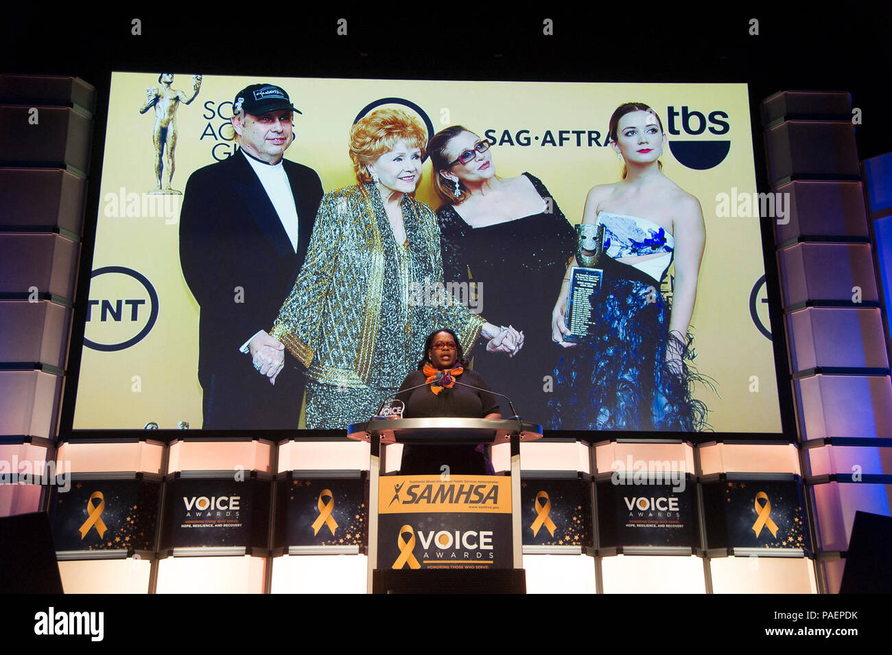 2017 SAMHSA Voice Awards Stock Photo - Alamy