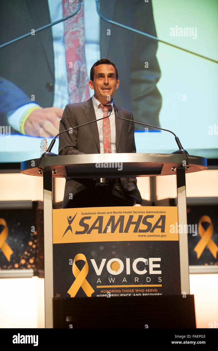 2017 SAMHSA Voice Awards Stock Photo - Alamy