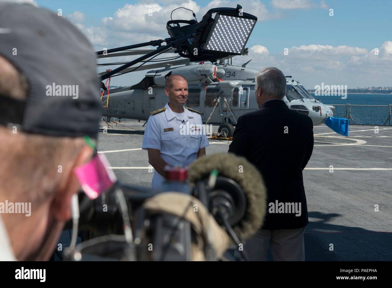 180715-N-MZ309-038 ODESSA, Ukraine (July 15, 2018) NBC News journalist ...